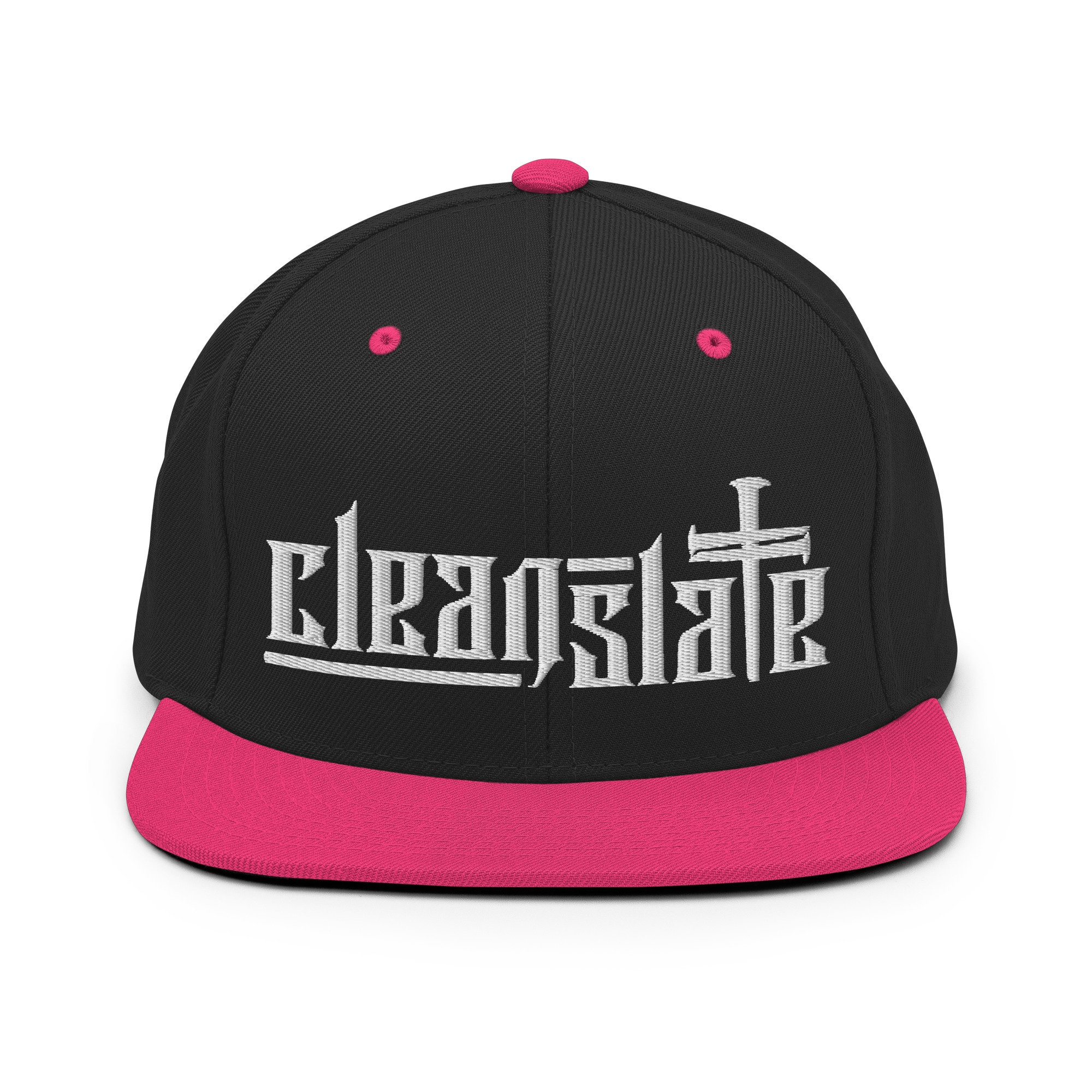 Black Clean Slate Snapback - Etsy