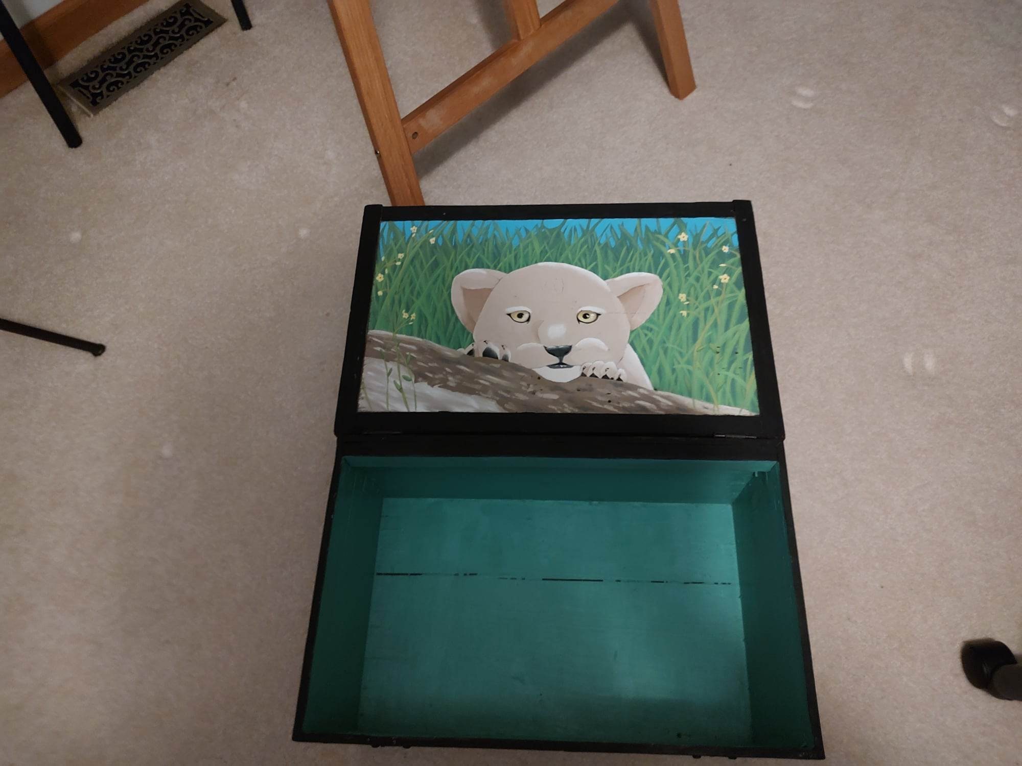 Lion Box - Etsy