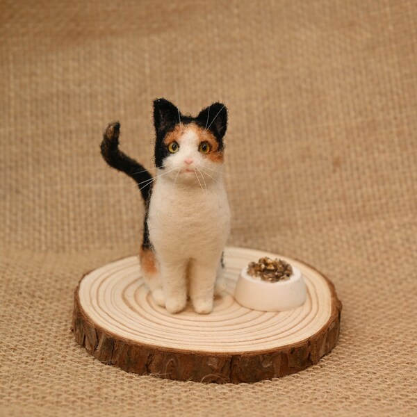 Needle Felted Pet Portrait - Etsy