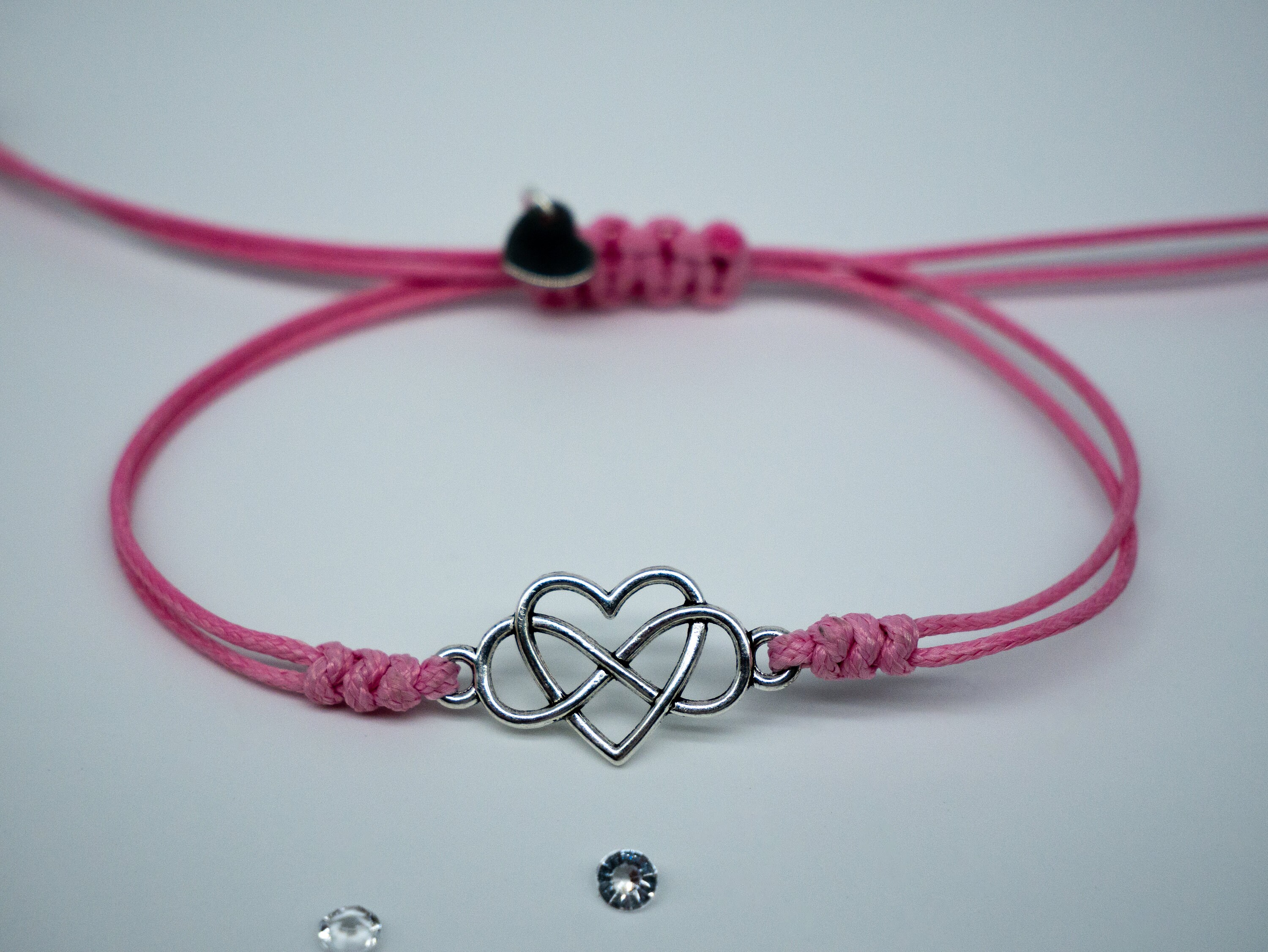 Infinity Heart Bracelet Infinity Jewellery Infinity Charm Friendship ...