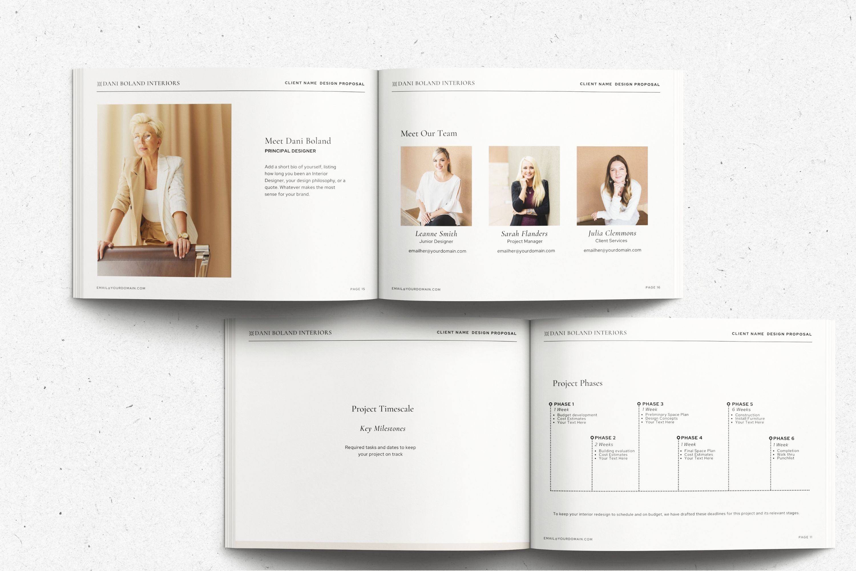 Interior Design Proposal Template Pre-written Interior Design Proposal ...