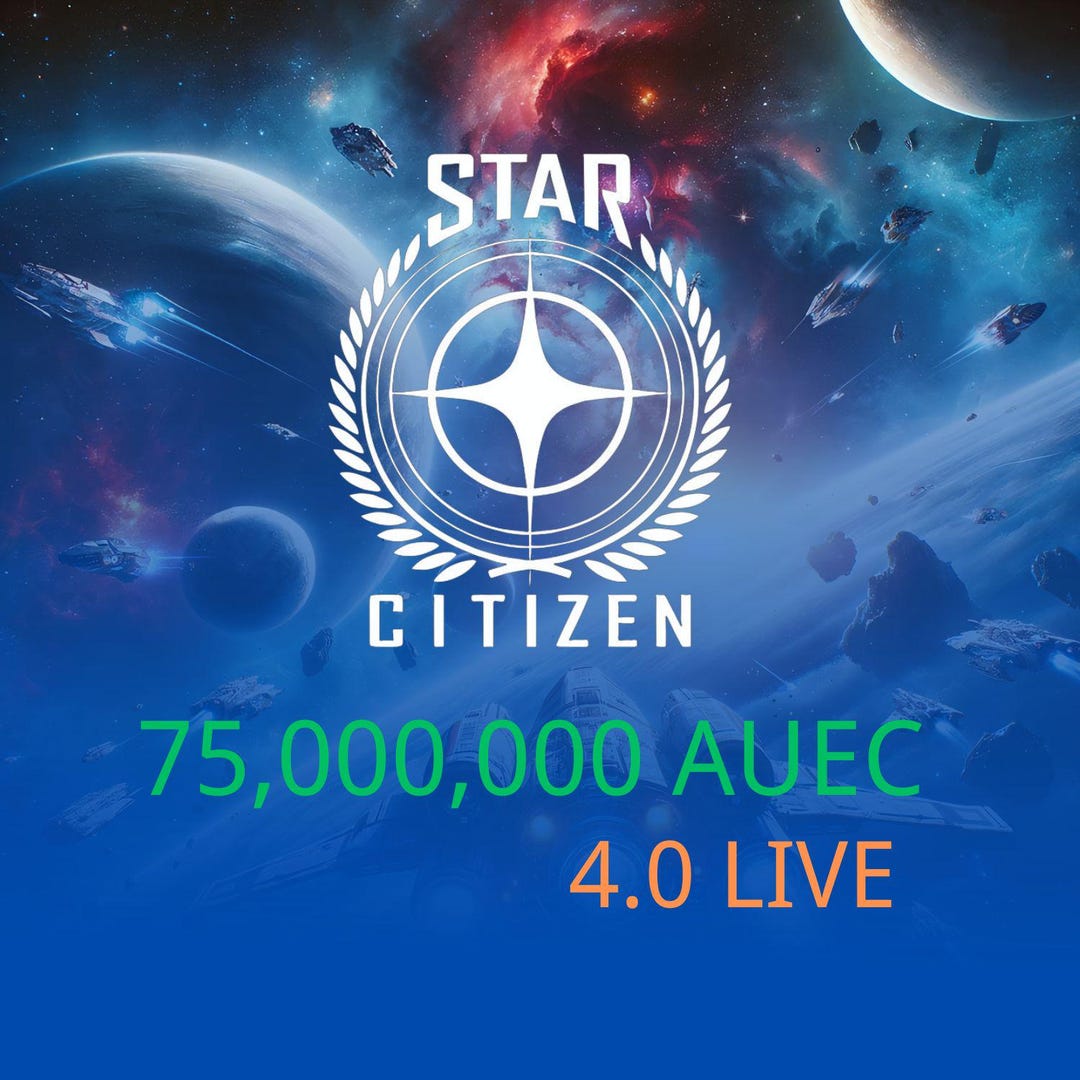 Star Citizen 75,000,000 Auec alpha UEC for 4.0 Live Express Delivery - Etsy