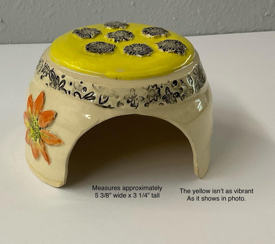 Hand Crafted Ceramic Toad House for a Natural Pest Control in Garden ...