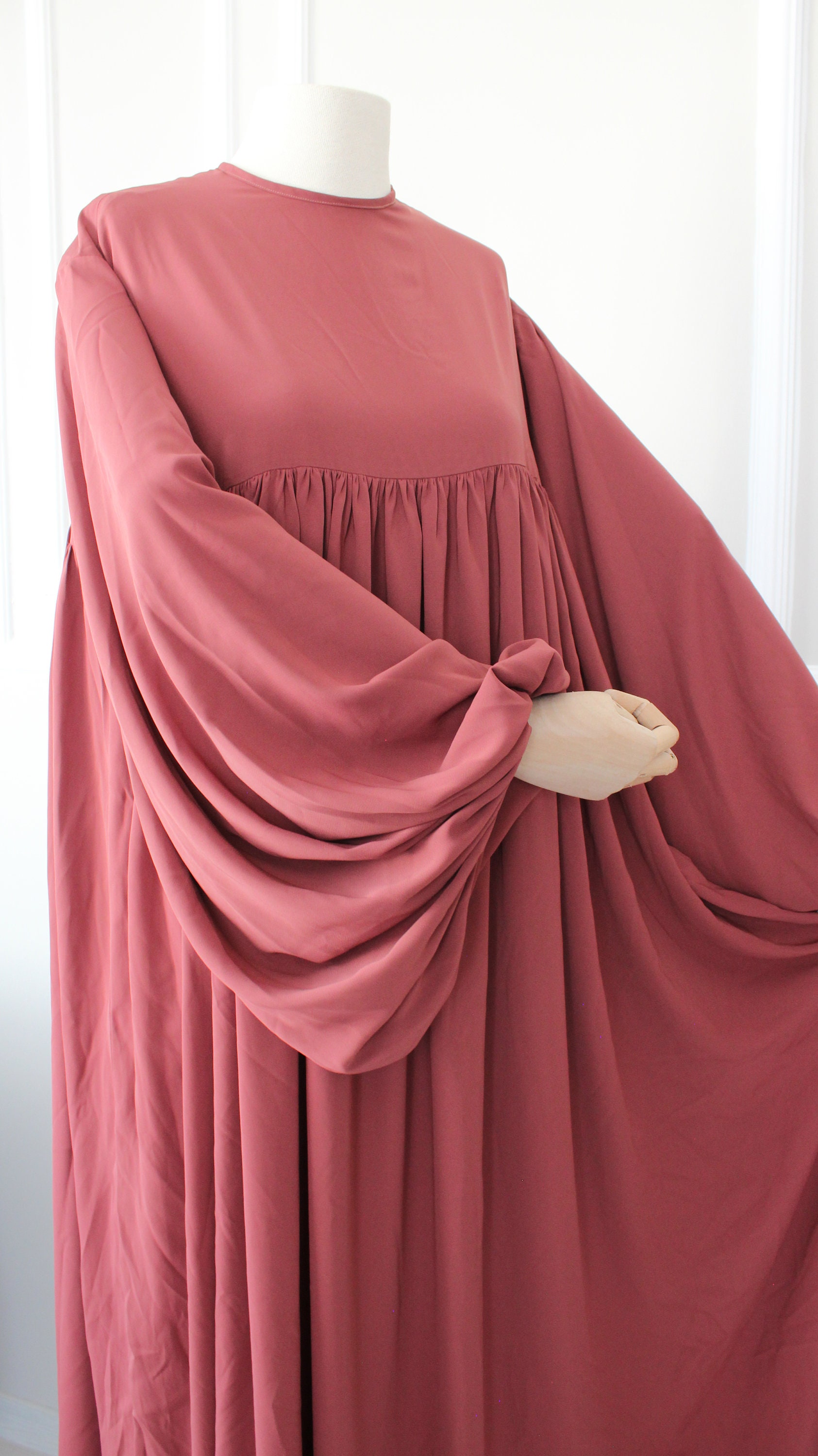 Balloon Sleeve Shired Abaya PDF PATTERN A4 - Etsy Canada
