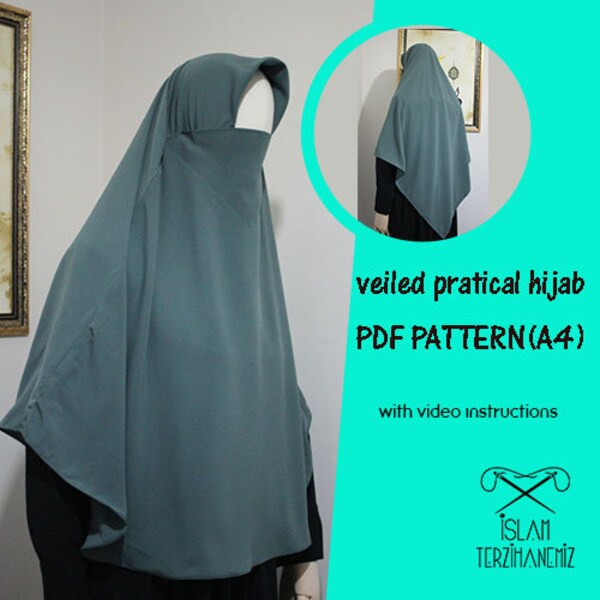 Hijab Sewing Pattern - Etsy