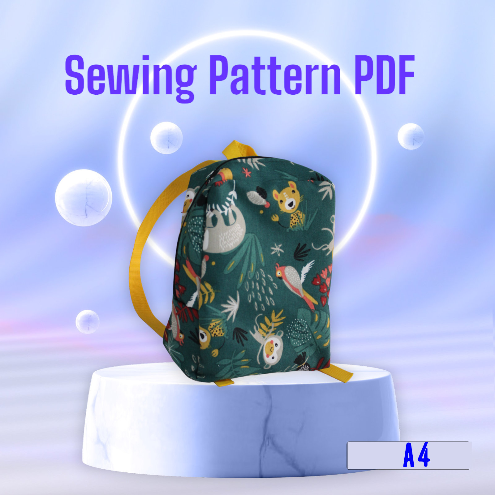 Children School Bag Pattern - Etsy