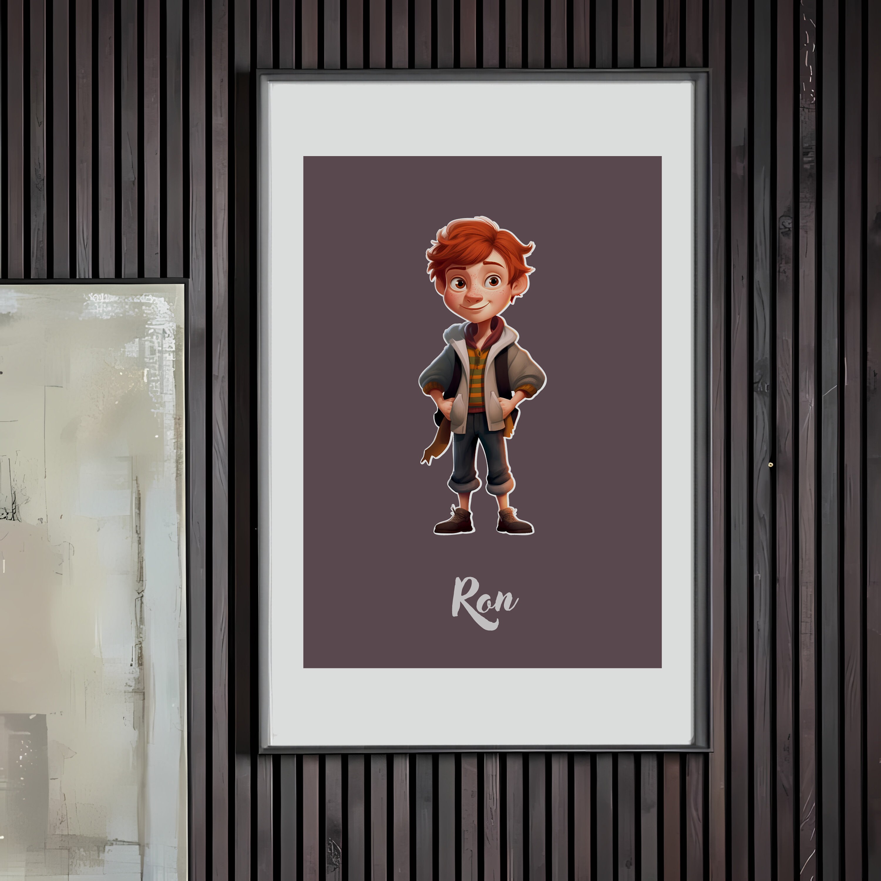 Wizard School Character Art Print Set Magic Theme Instant Download ...