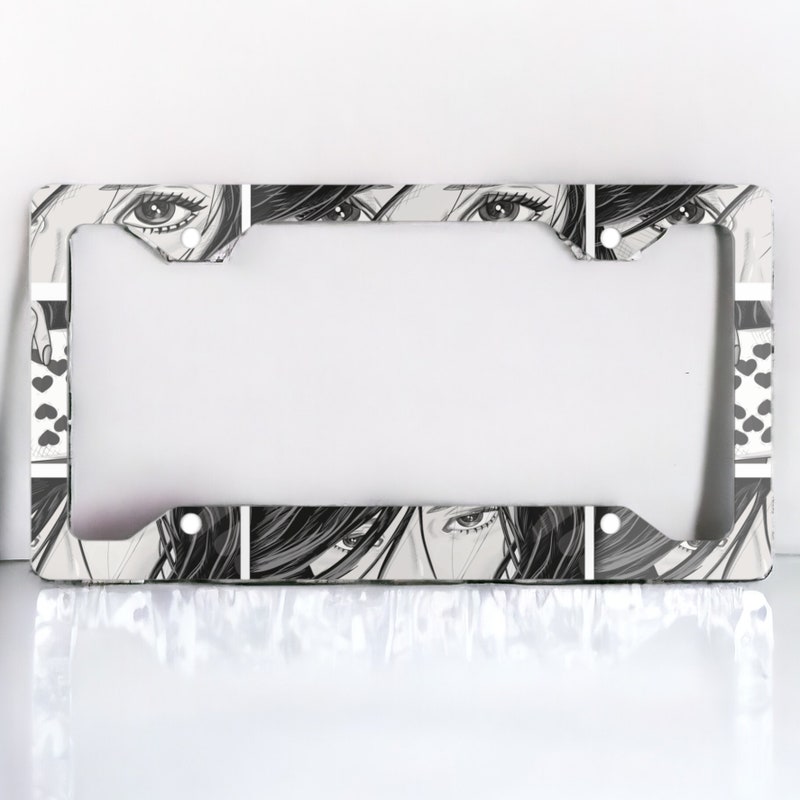 License Plate Frame Japanese - Etsy