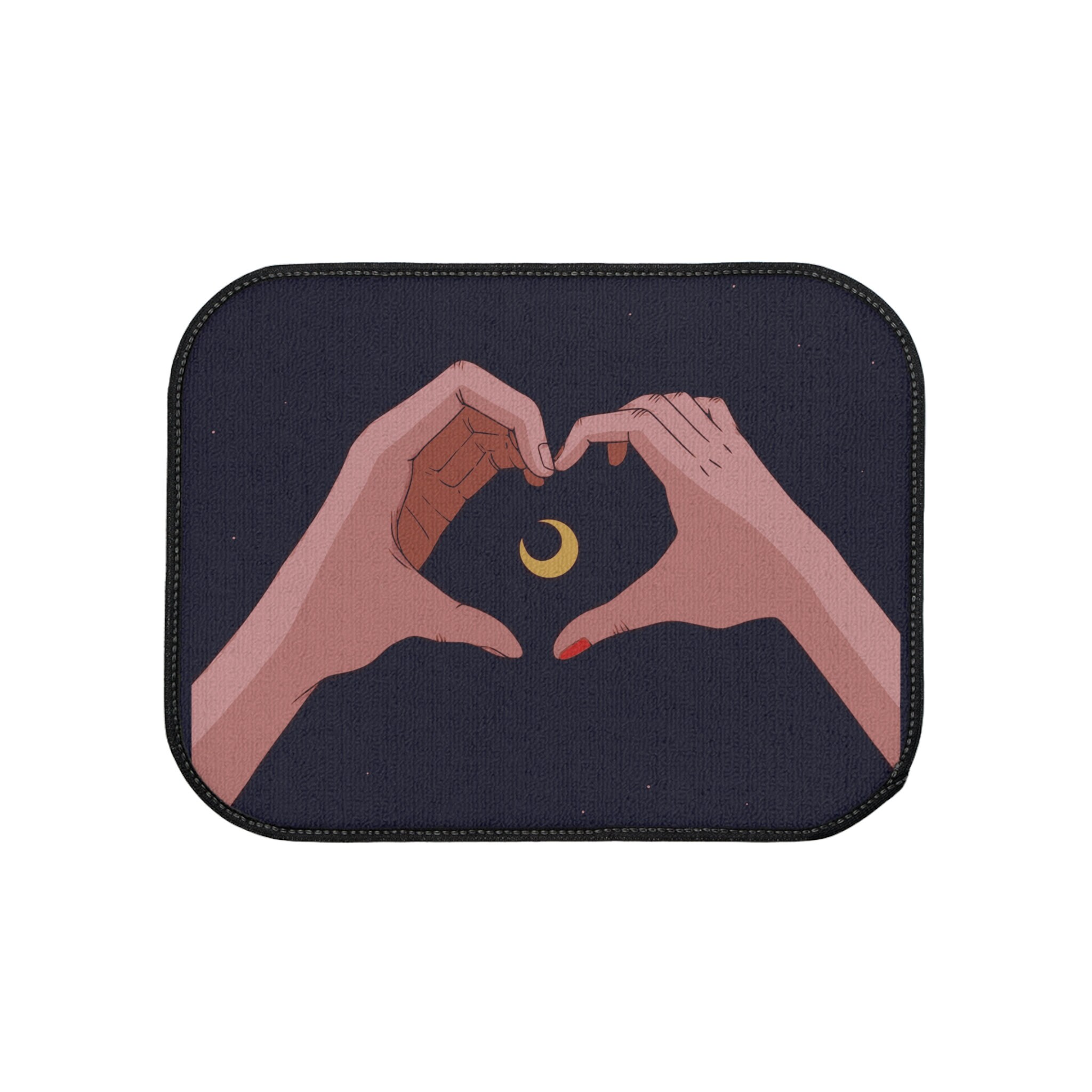 Luna Moon Car Floor Mat, Anime Cute Car Accessories for Teens, Print ...