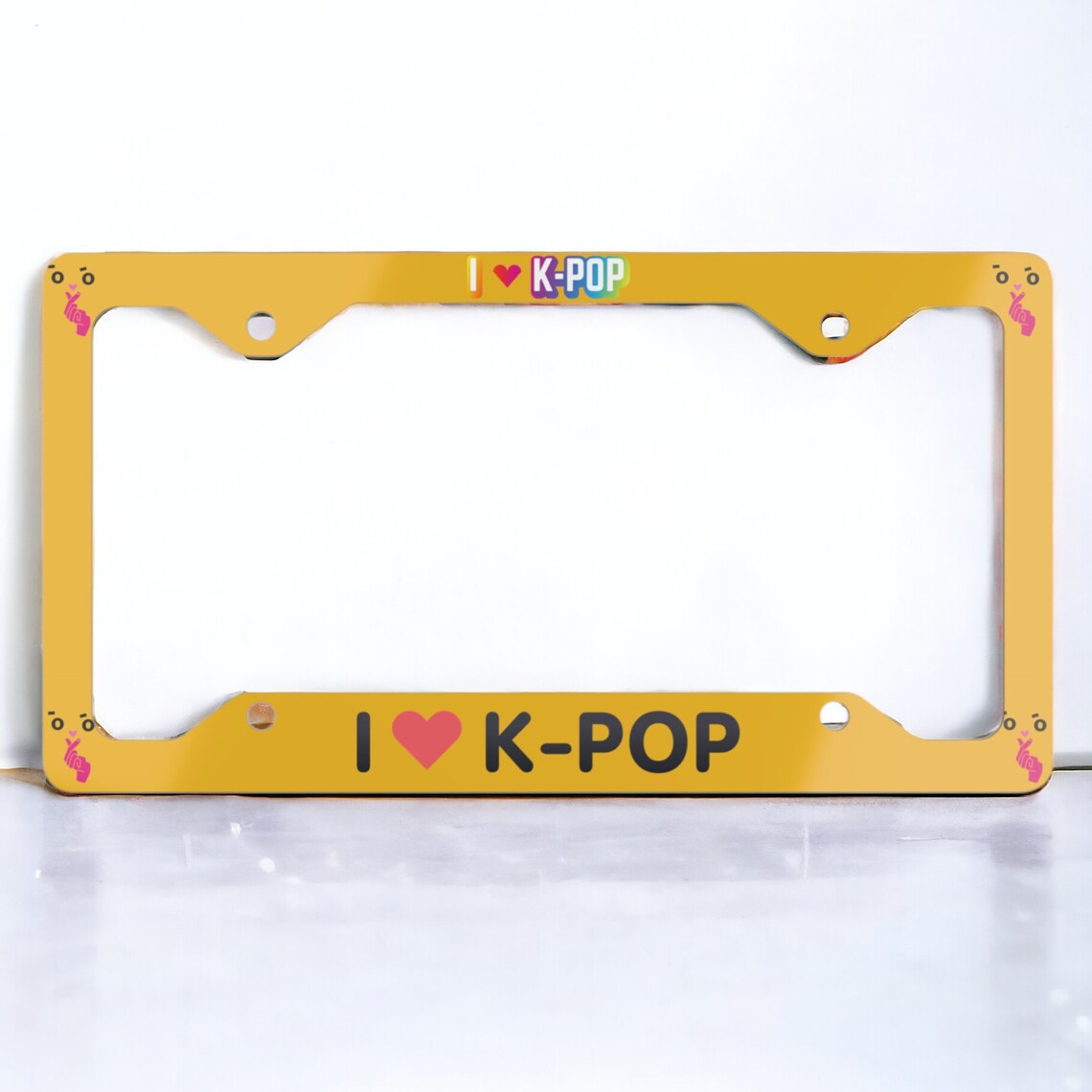 Kpop License Plate Frame, Kpop Car Accessories, Kpop Merch, Jdm ...