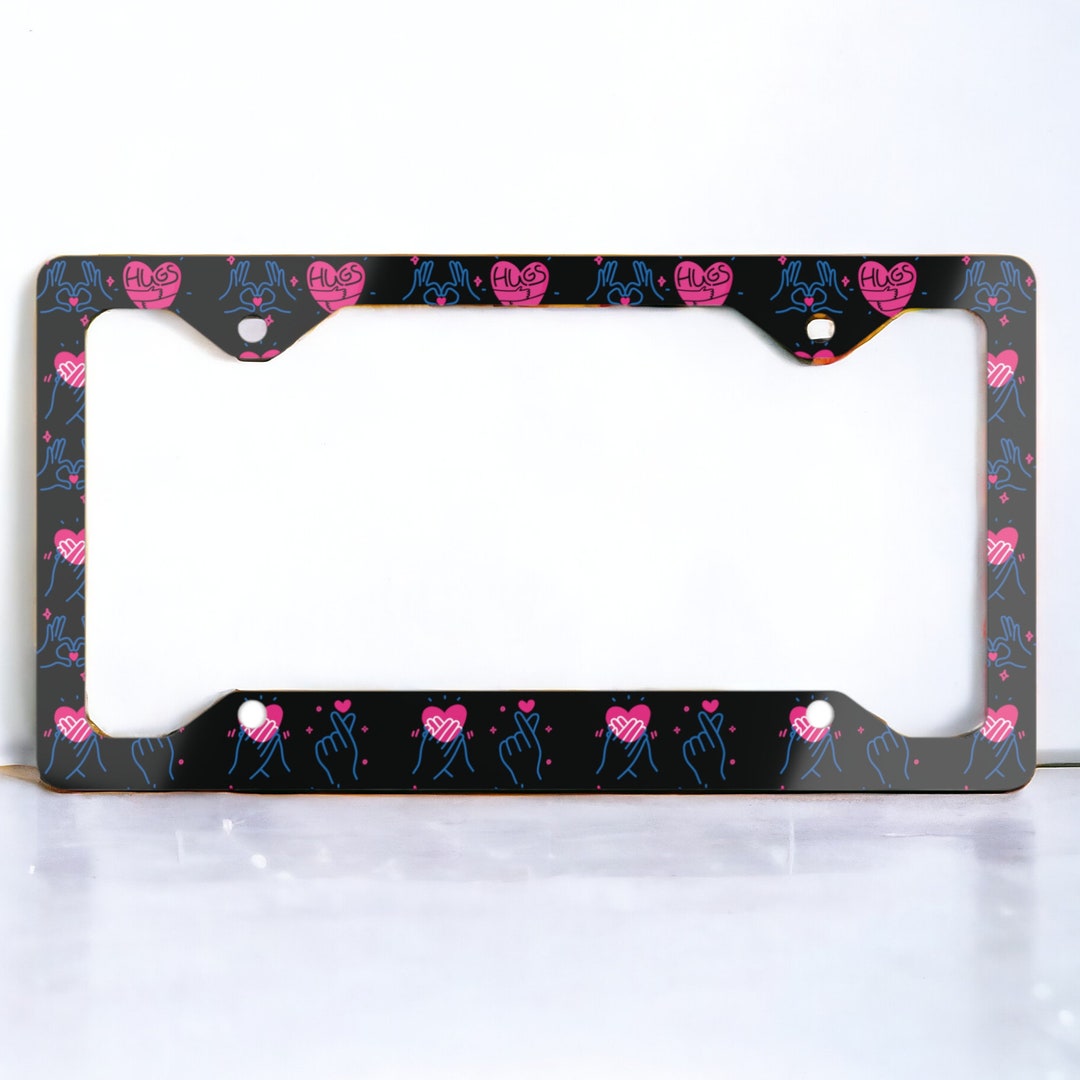 Kpop License Plate Frame, Kpop Car Accessories, Kpop Merch, Jdm ...