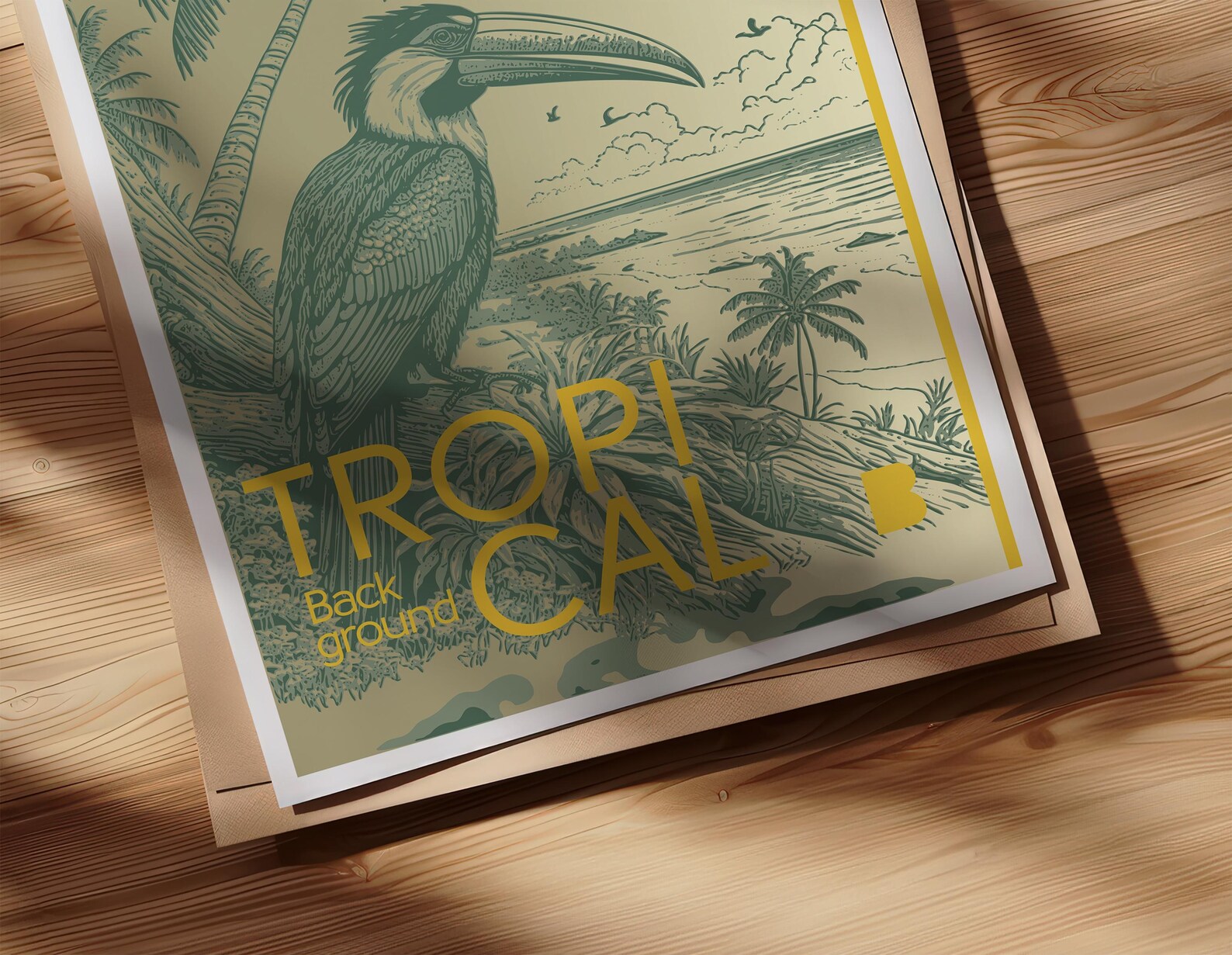 Tropical Poster Perfect Christmas Gift, Premium Wall Art - Etsy