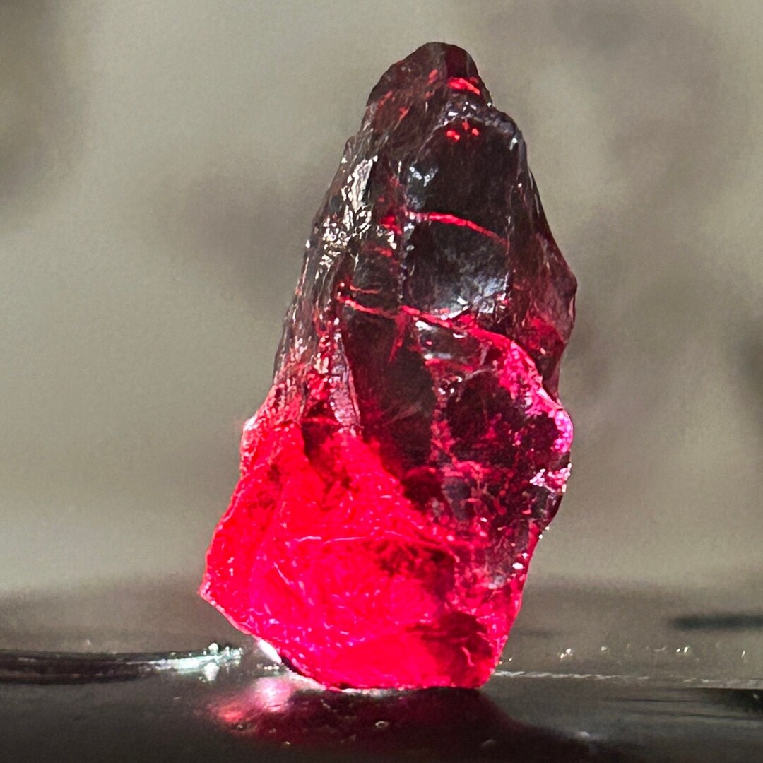 Red Garnet Rough, Pendant Size Garnet Rough, Rough for Making Jewellery ...