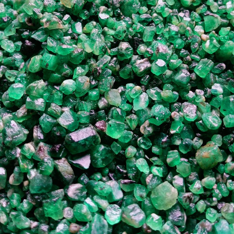 Raw Emerald - Etsy