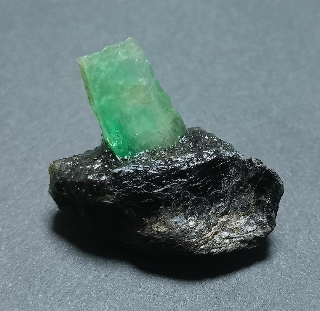 Rare Raw Emerald Specimen: Natural Rough Emerald (22x23mm) - Etsy