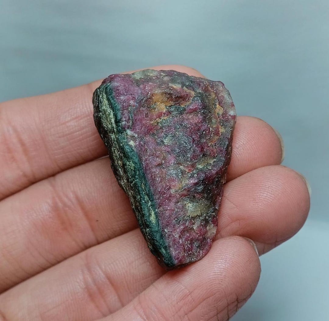 Big Natural Red Ruby Rough Uncut Shape Certified Red Ruby Loose ...