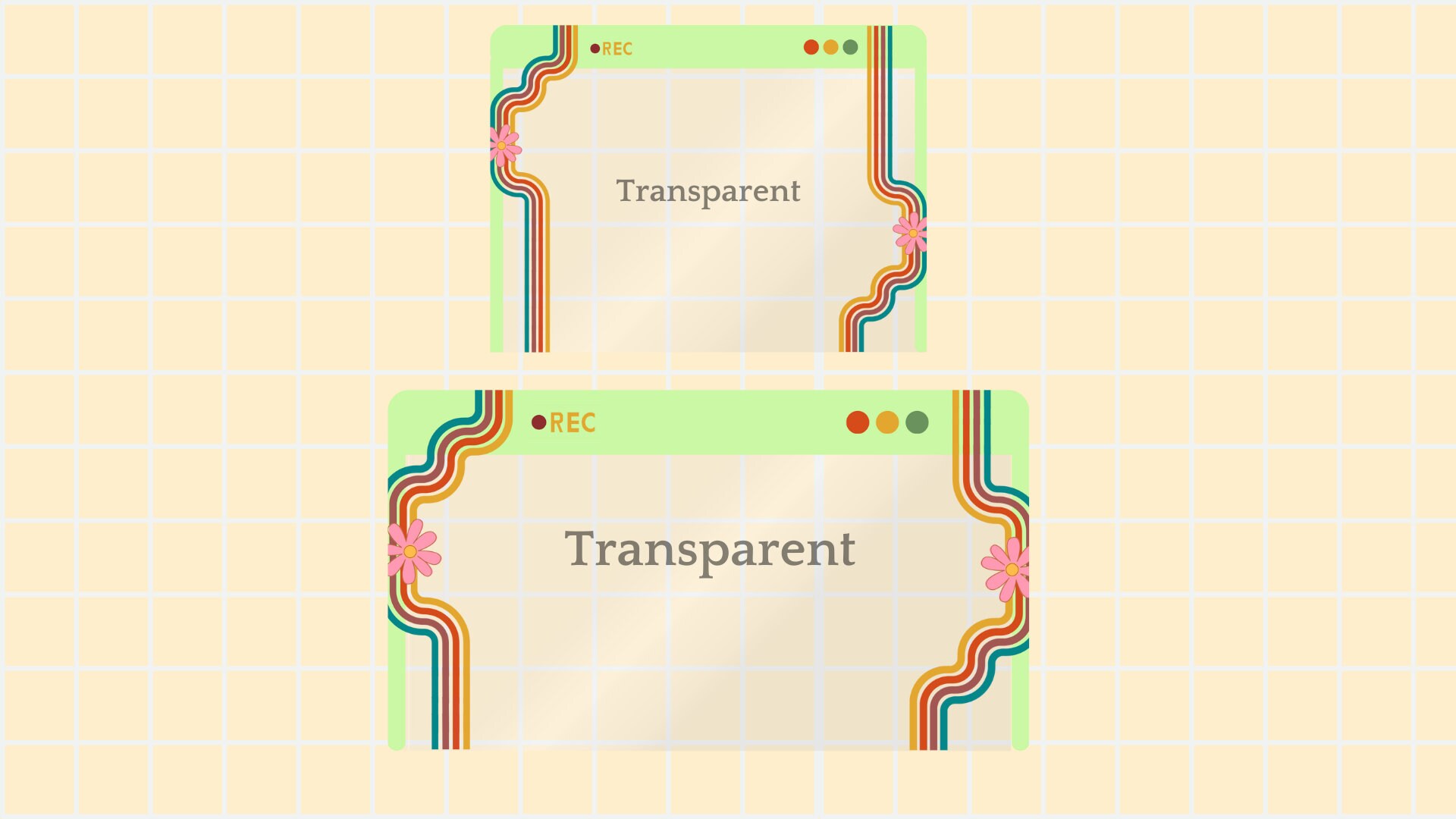 Cute & Groovy 70s Twitch Overlay Bundle - Etsy