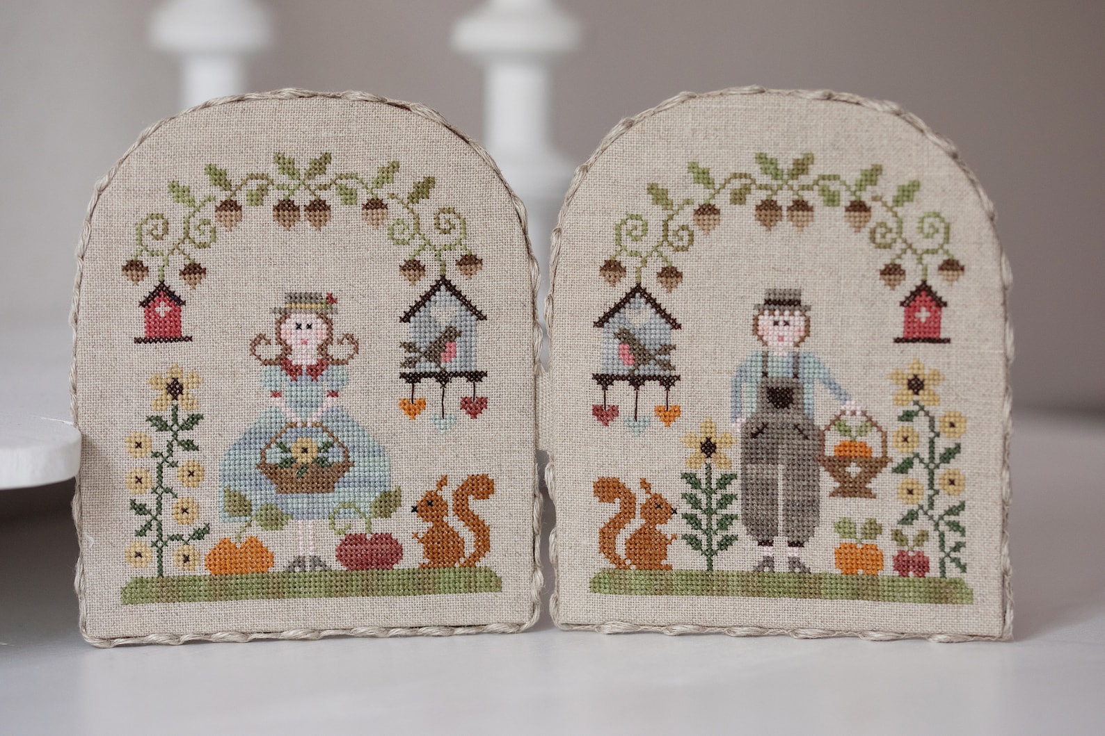 Tralala Autumn Basket Cross Stitch Chart PDF - Etsy