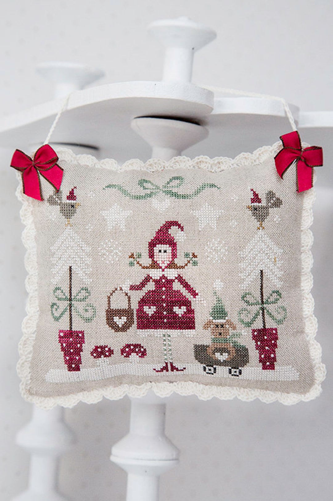 The Enchanted Forest Winter Tralala Cross Stitch Chart PDF - Etsy