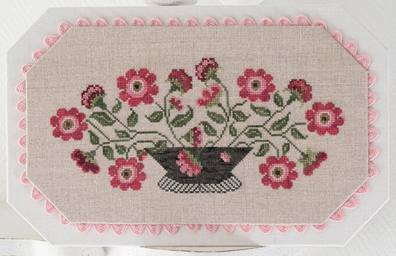 Rose Bouquet Tralala Cross Stitch Diagram PDF - Etsy