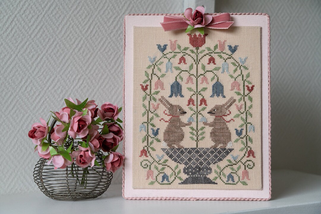 Cute Tralala Bunnies Cross Stitch Chart PDF - Etsy
