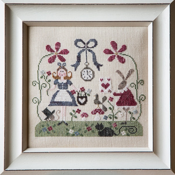 Alice in Wonderland Cross Stitch Pattern / Alice Cross Stitch PDF Chart ...