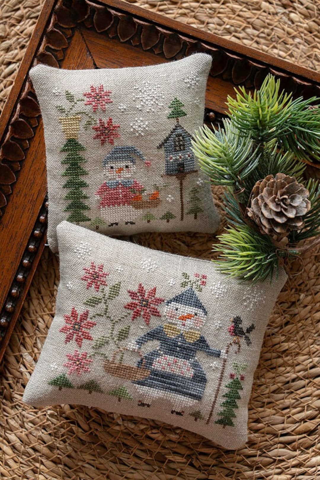 Winter Day 1 and 2 Tralala Cross Stitch Diagram PDF - Etsy