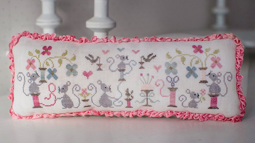 Mouse Bobbins Tralala Cross Stitch Diagram PDF - Etsy