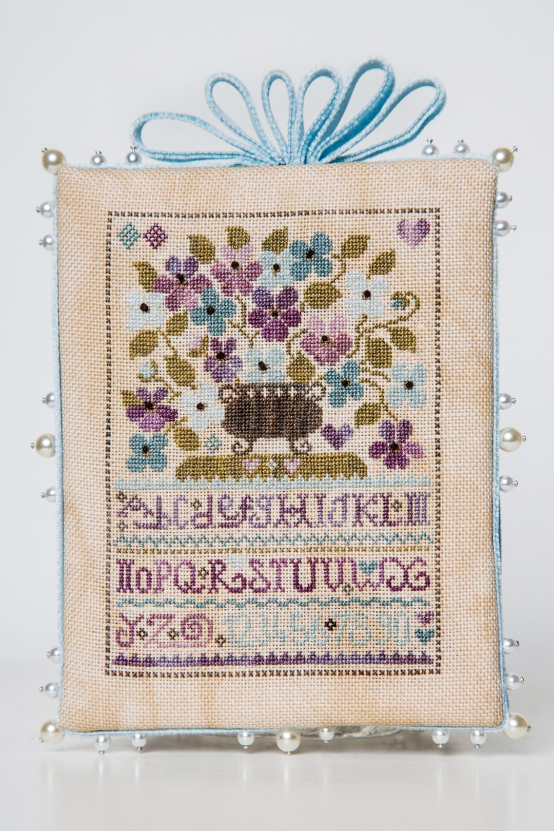 Bouquet Violets and Myosotis Tralala Cross Stitch Diagram PDF - Etsy