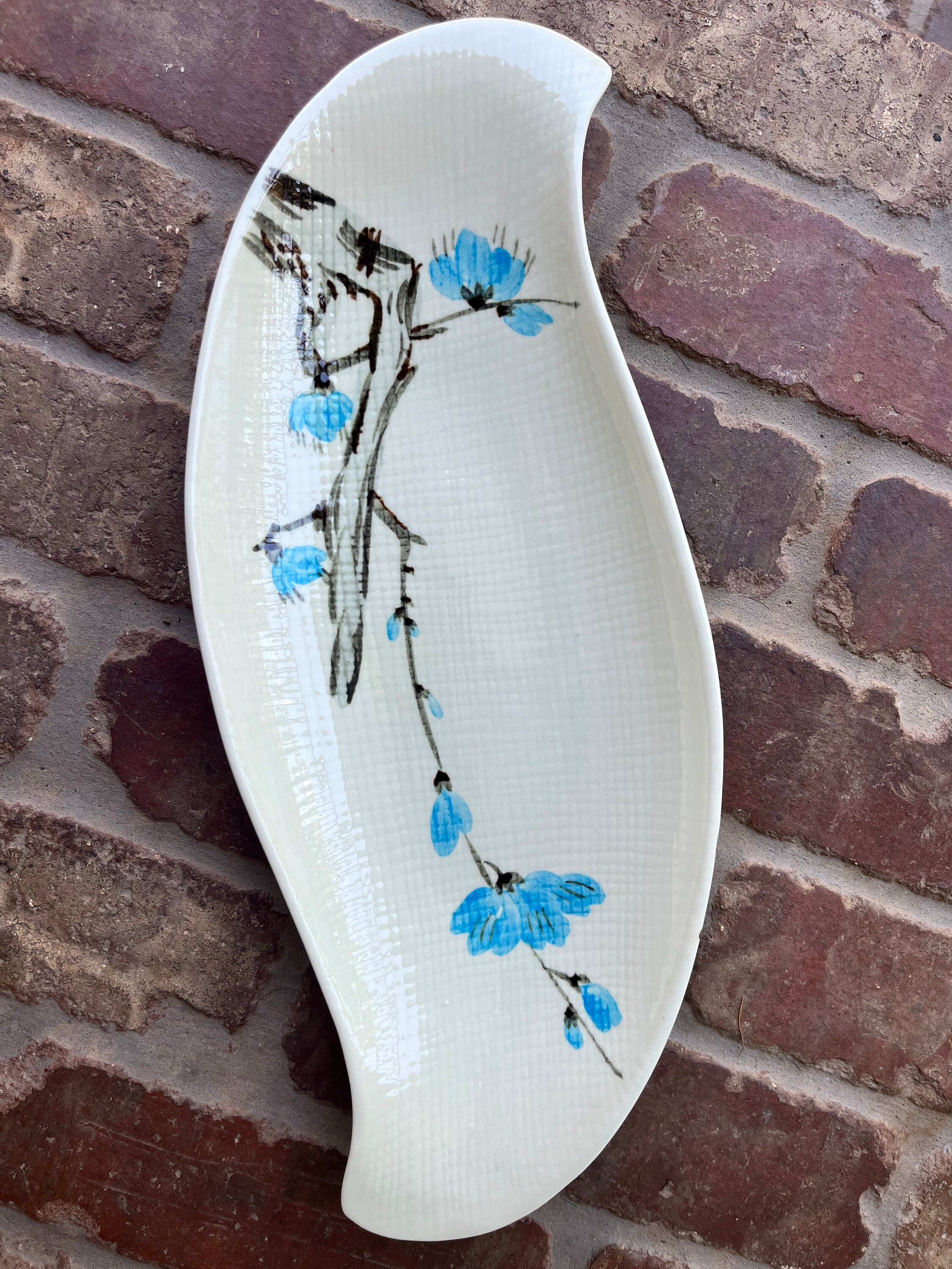 Red Wing Pottery Anniversary Driftwood Celery Relish Dish - Etsy