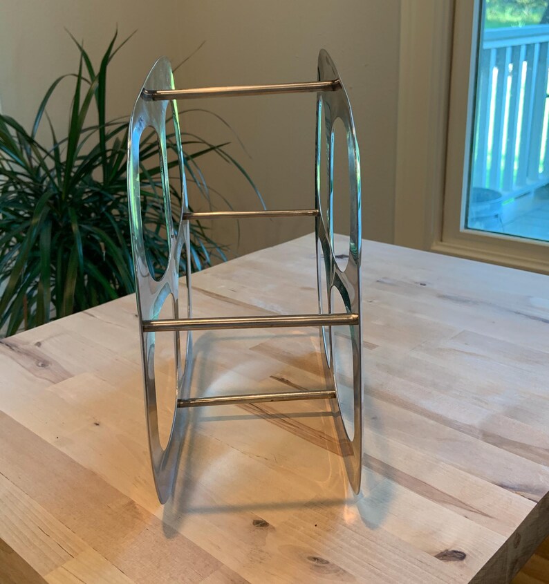 Retro Aluminum Wine Rack - Etsy