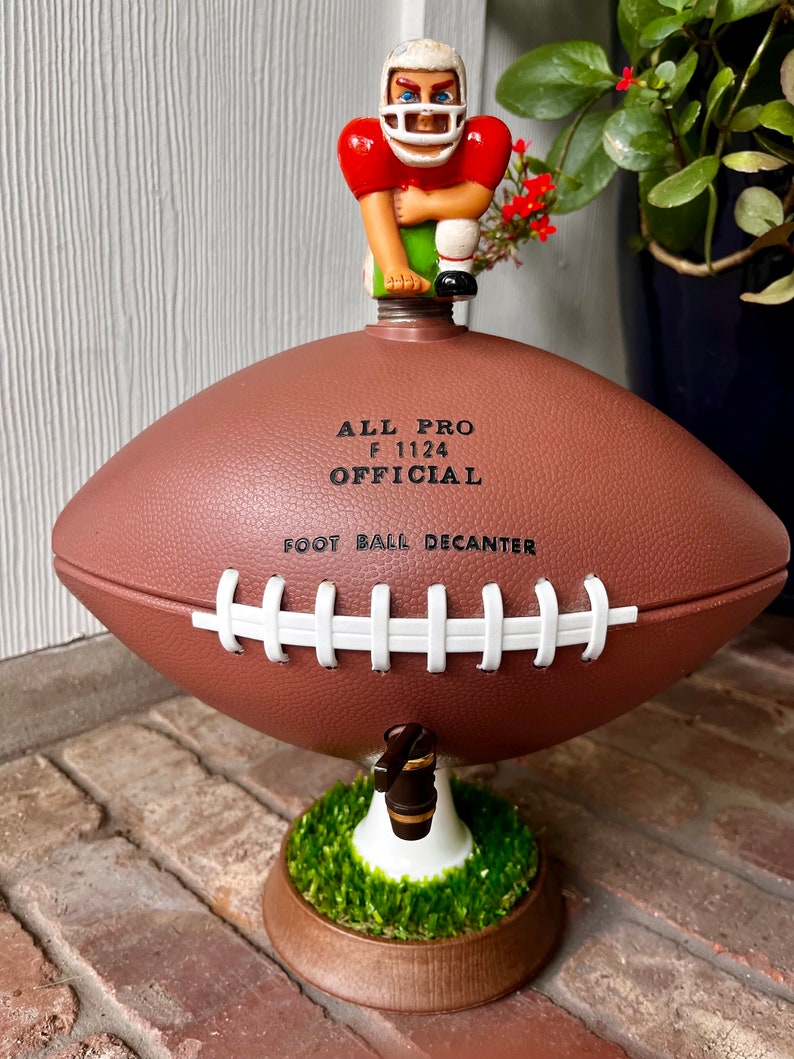 Vintage Decanter 1972 All Pro Official Football Decanter - Etsy