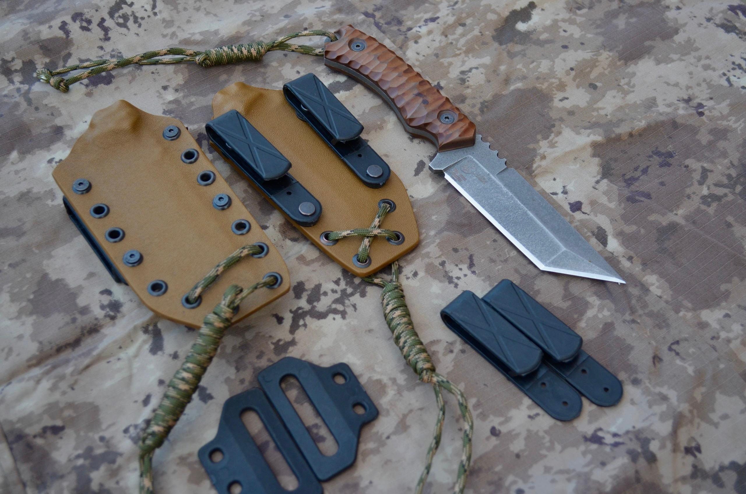 Bushcraft Knife N690 Steel Co, Hunting Knife, Handmade Knife, Survival ...