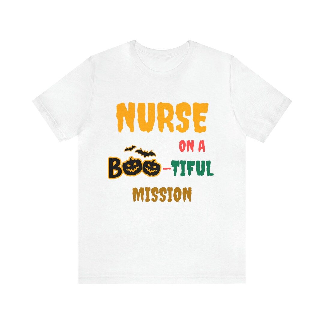 Halloween Nurse Shirthalloween Nursing Shirt Nurse Fall - Etsy