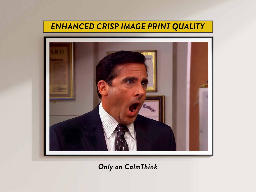 The Office Poster Toby Returns Scene Funny Wall Decor Michael No Meme ...