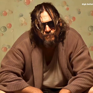 The Big Lebowski Movie Poster Where's is My Money Scene Funny Bathroom ...
