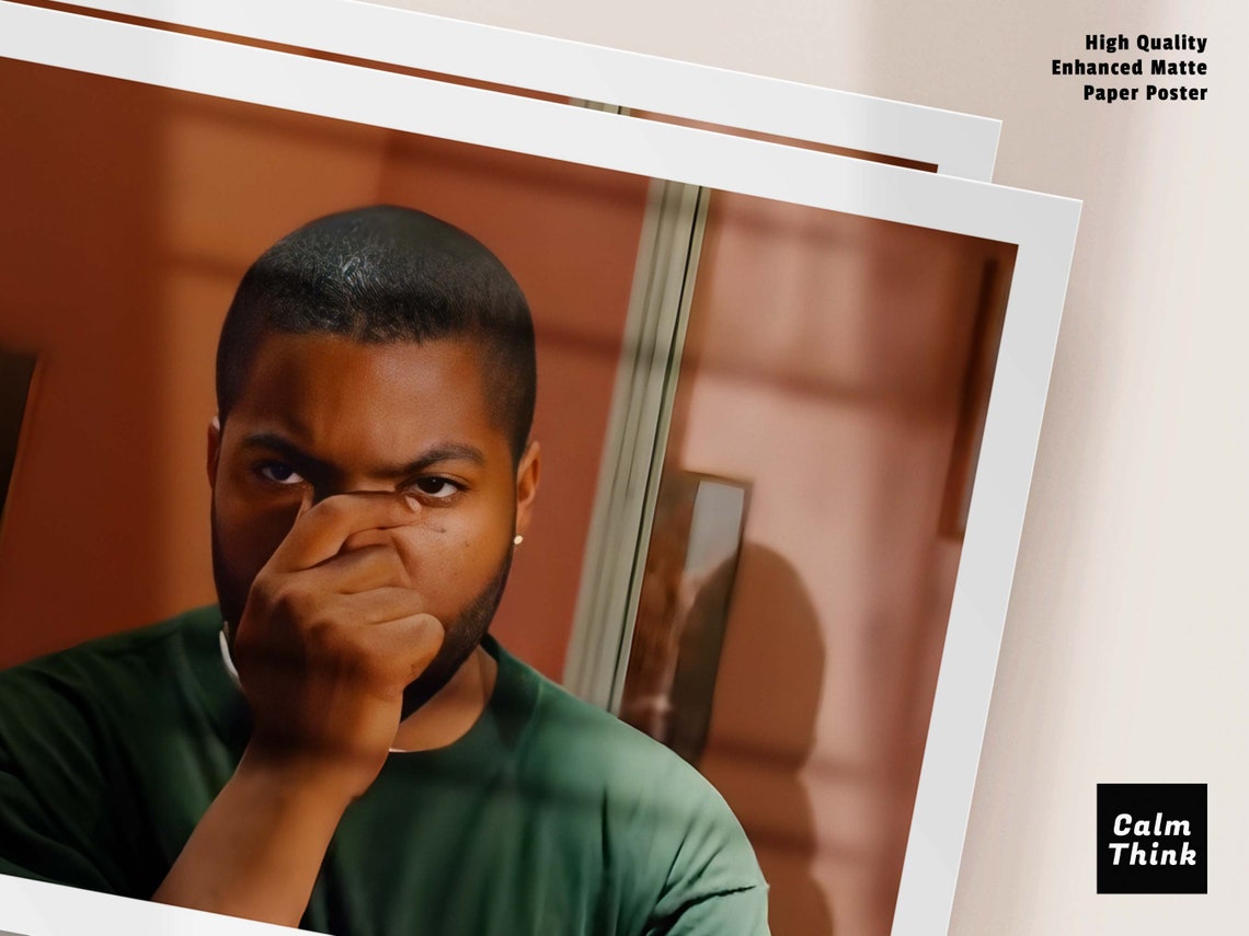 Friday Movie Poster Craig's Dad Toilet Scene Funny Bathroom Wall Art ...