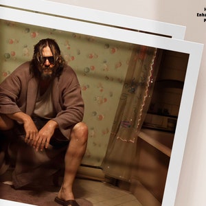 The Big Lebowski Movie Poster Where's is My Money Scene Funny Bathroom ...