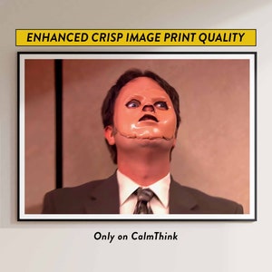 The Office Poster Digital Download First Aid Fail Scene Funny Wall ...