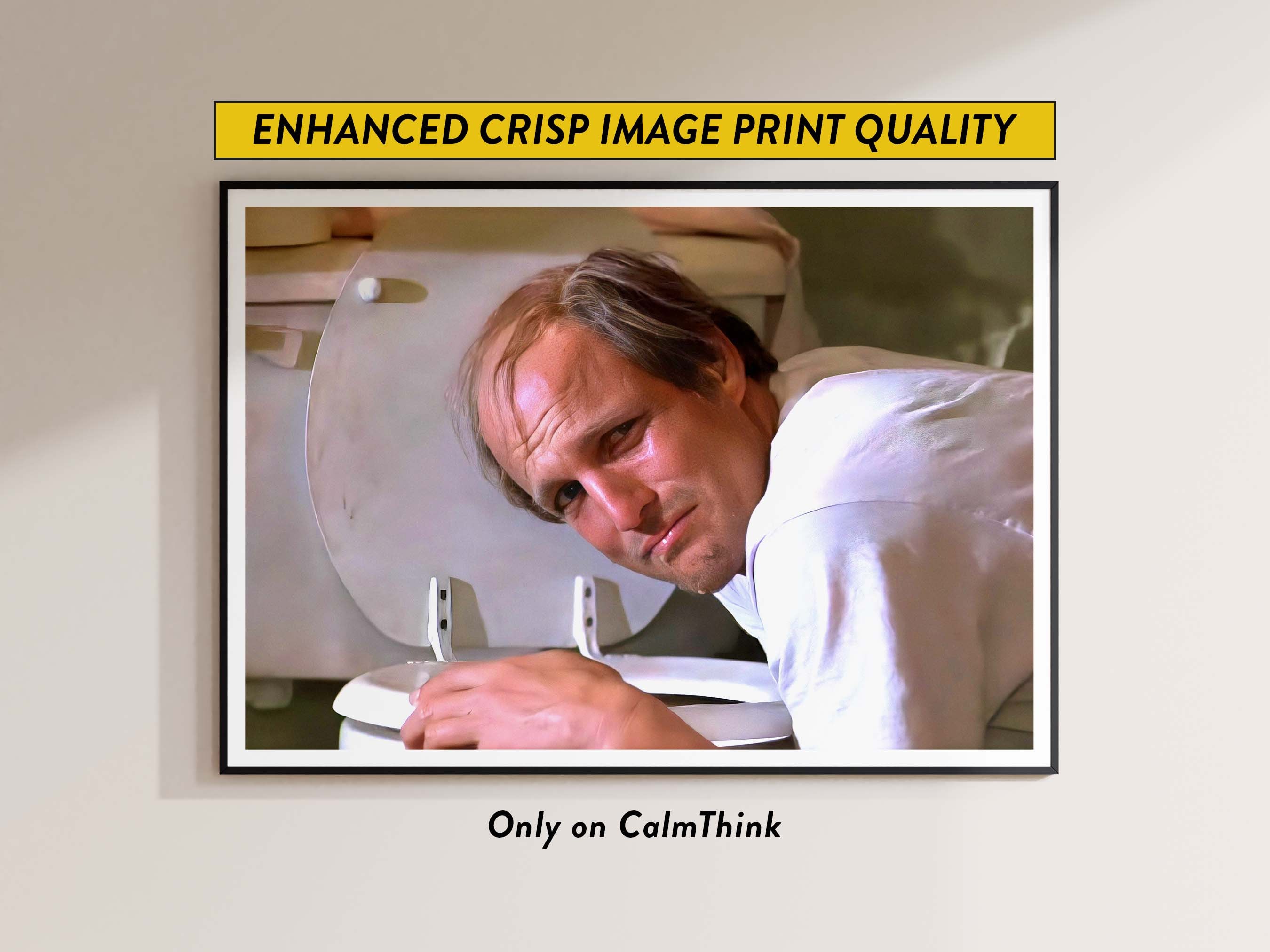 Kingpin Movie Poster Working off Rent Scene Bathroom Wall Art and Funny ...