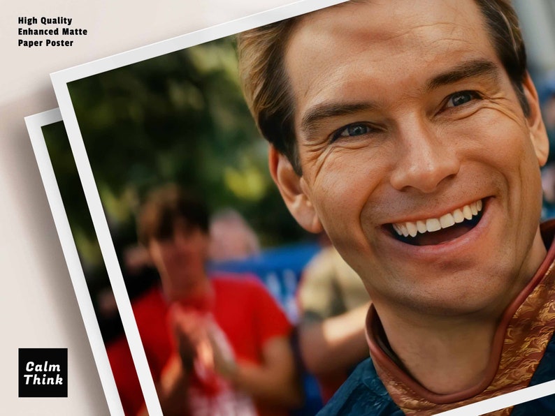 The Boys Poster Homelander Laughing Scene TV Show Wall Art - Etsy Australia