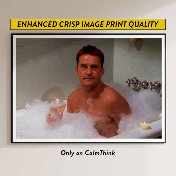 Chandler Bing Poster - Etsy