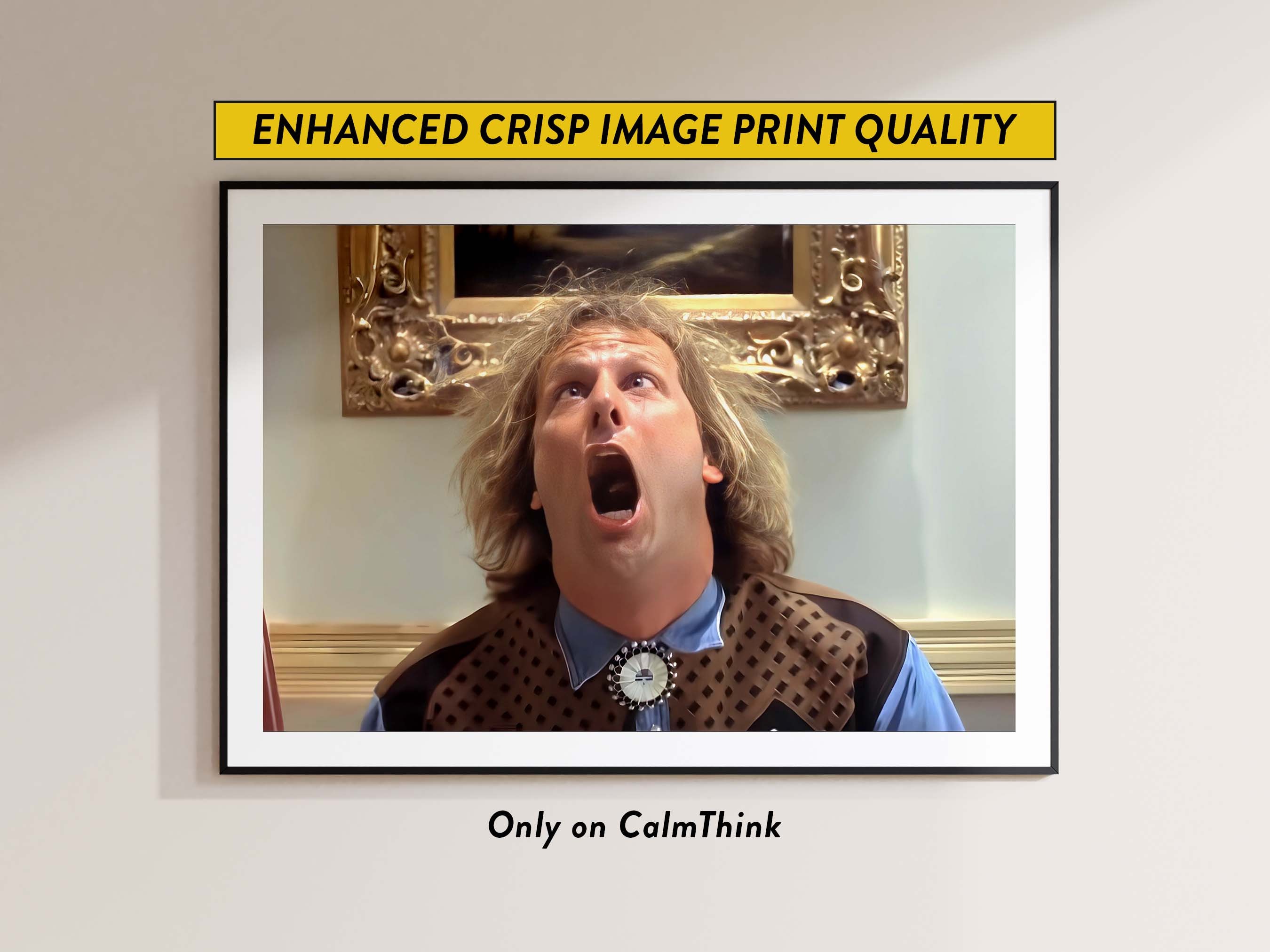 Dumb and Dumber Movie Poster Toilet Doesn't Flush Scene Funny Bathroom ...