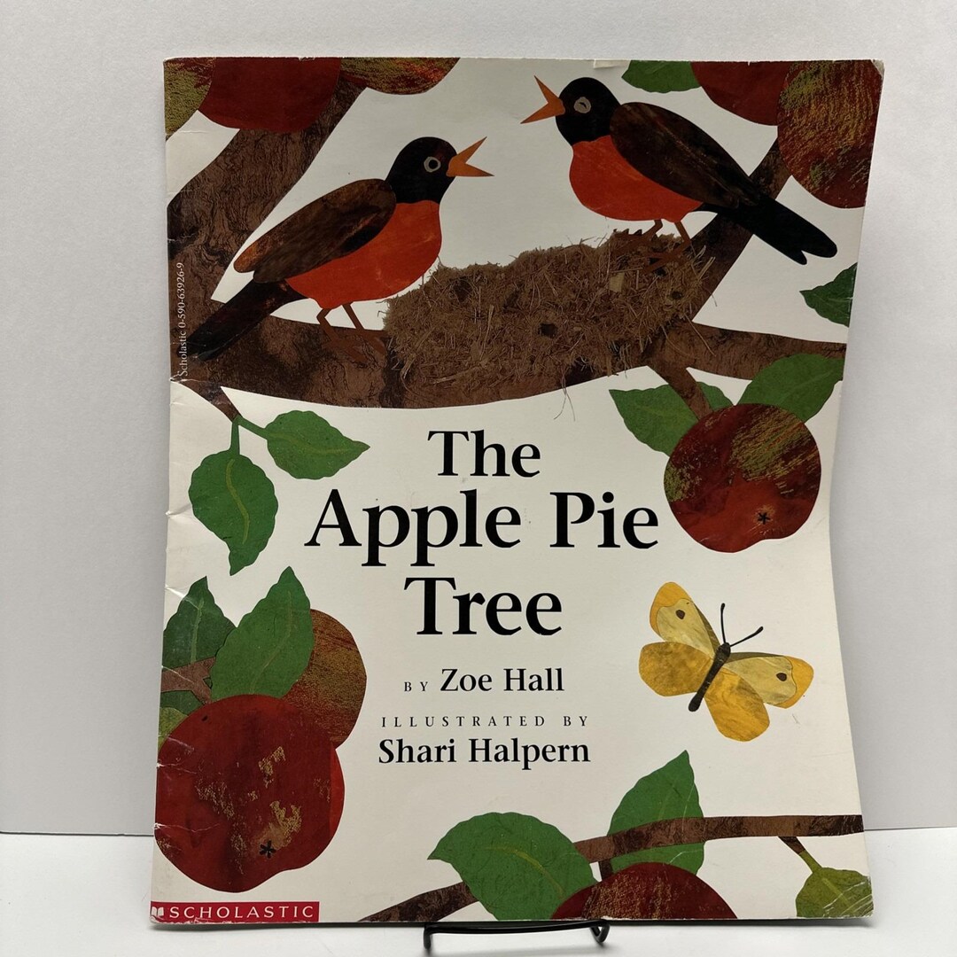 The Apple Pie Tree Big Book Zoe Hall Scholastic 18” X 15” Vintage 1998 ...