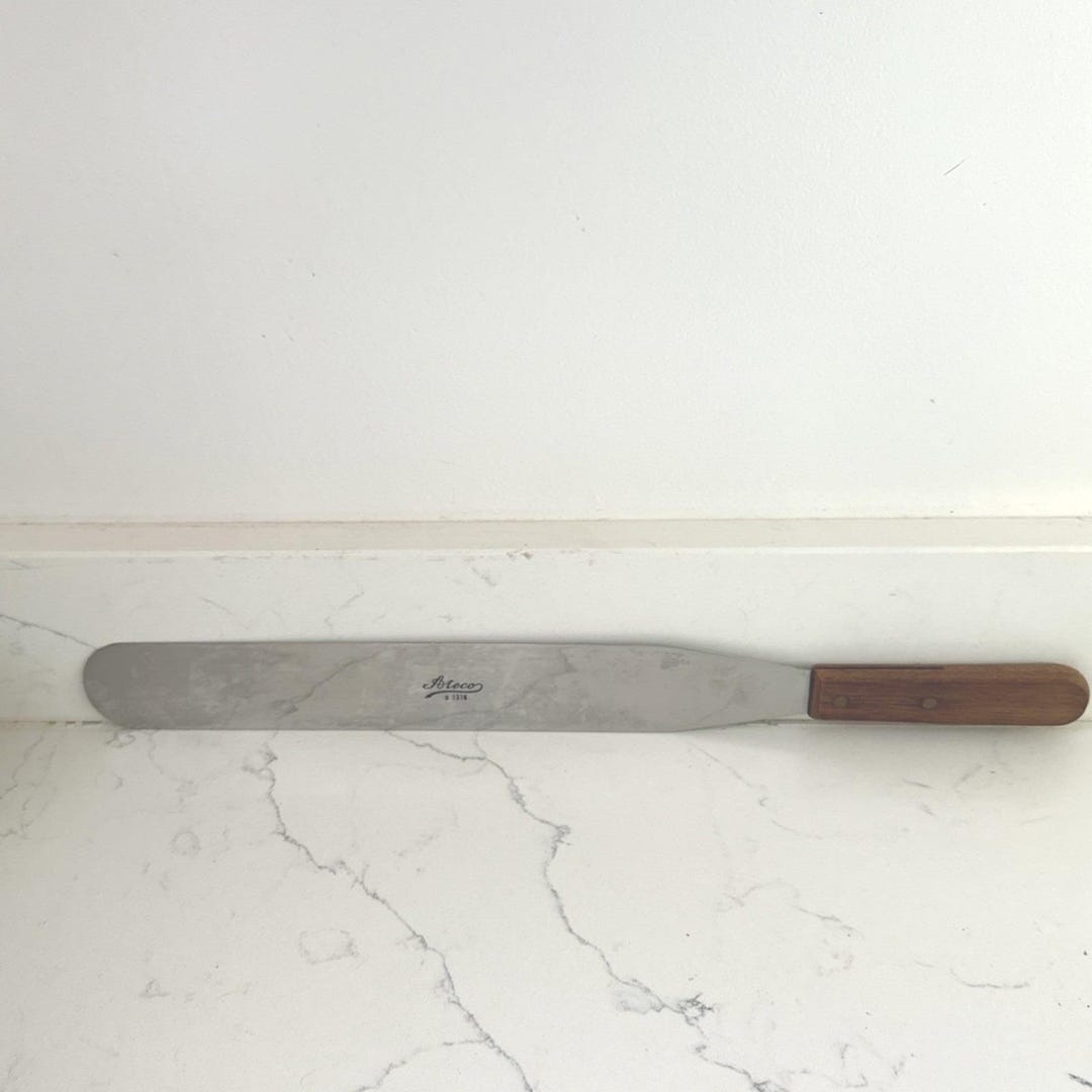 ATECO Icing Knife Cake Spatula Spreader #1376 Large 14" Blade Stainless ...