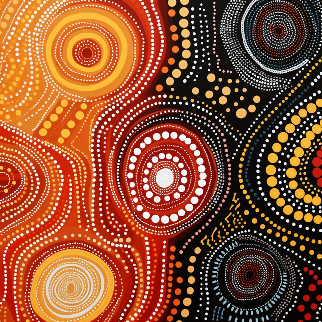 Aboriginal Wall Decor, Aboriginal Digital Art, Australian Aboriginal ...