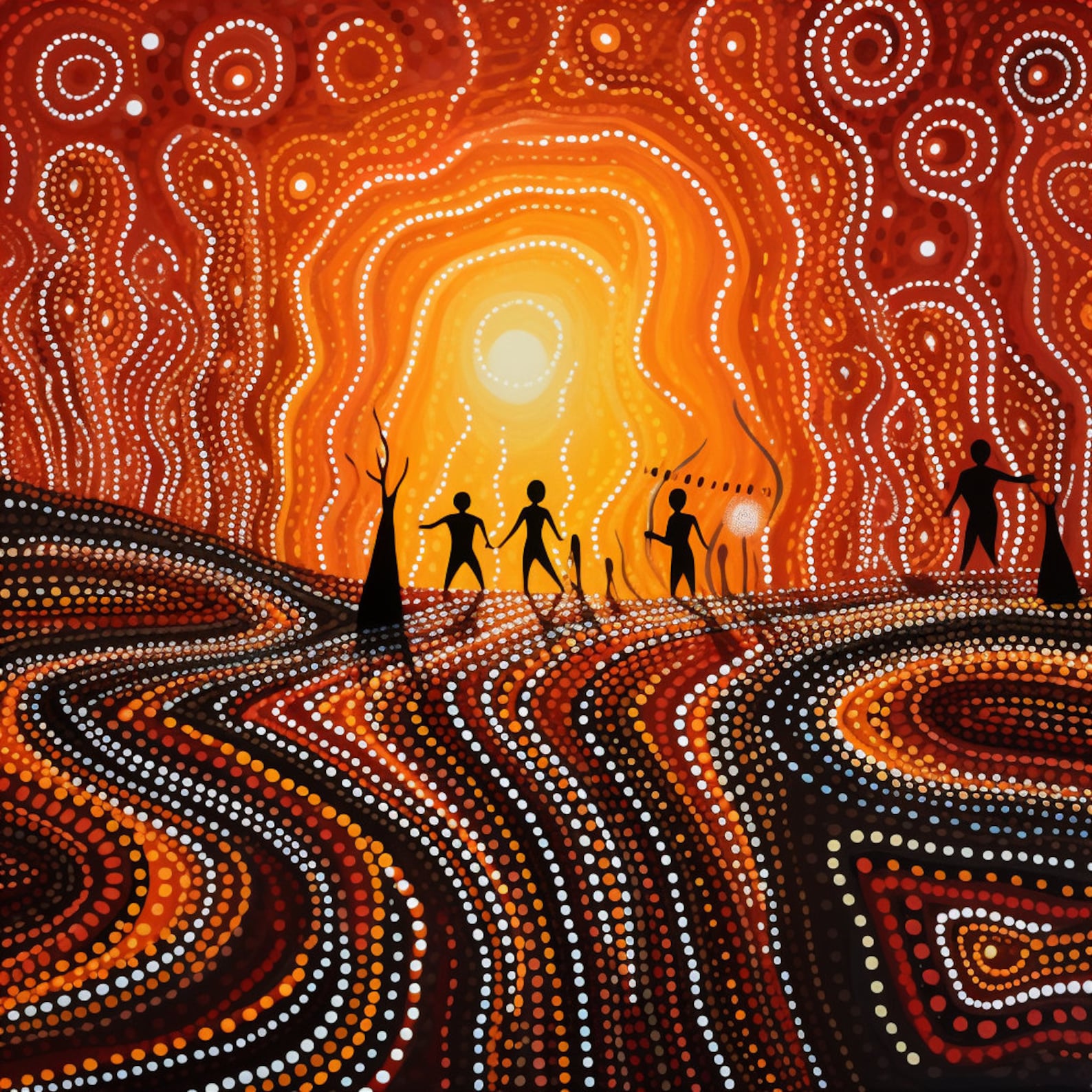Aboriginal Art Digital Download - Etsy