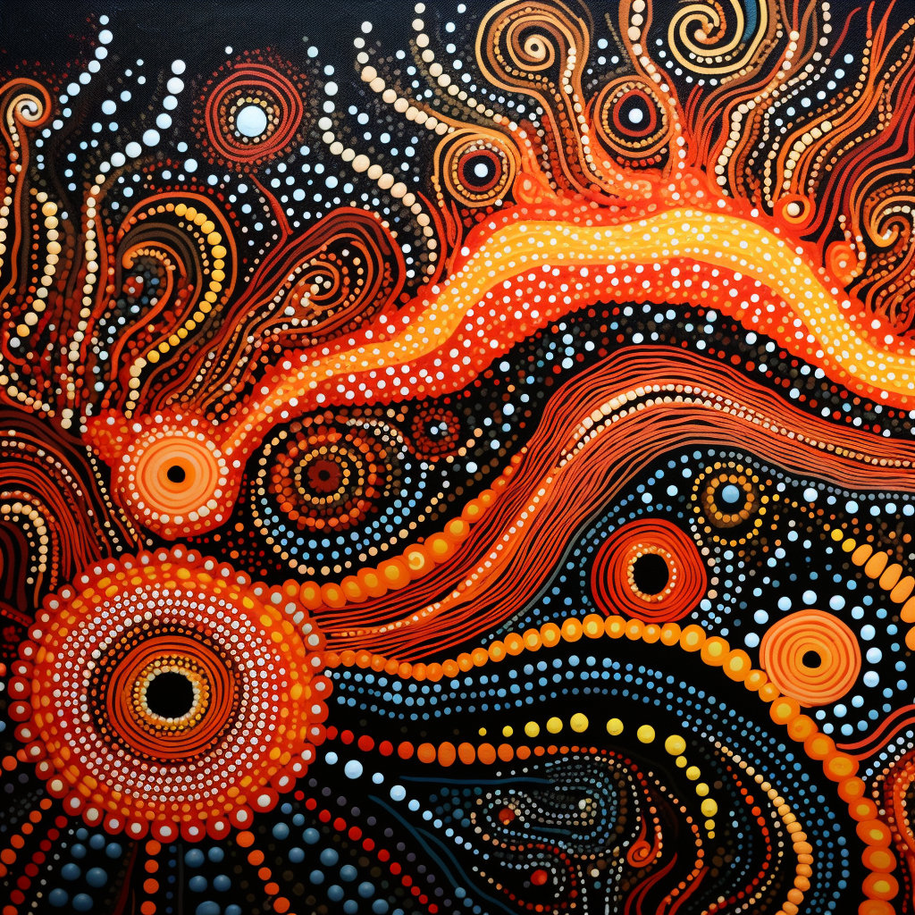 Aboriginal Wall Decor, Aboriginal Digital Art, Australian Aboriginal ...