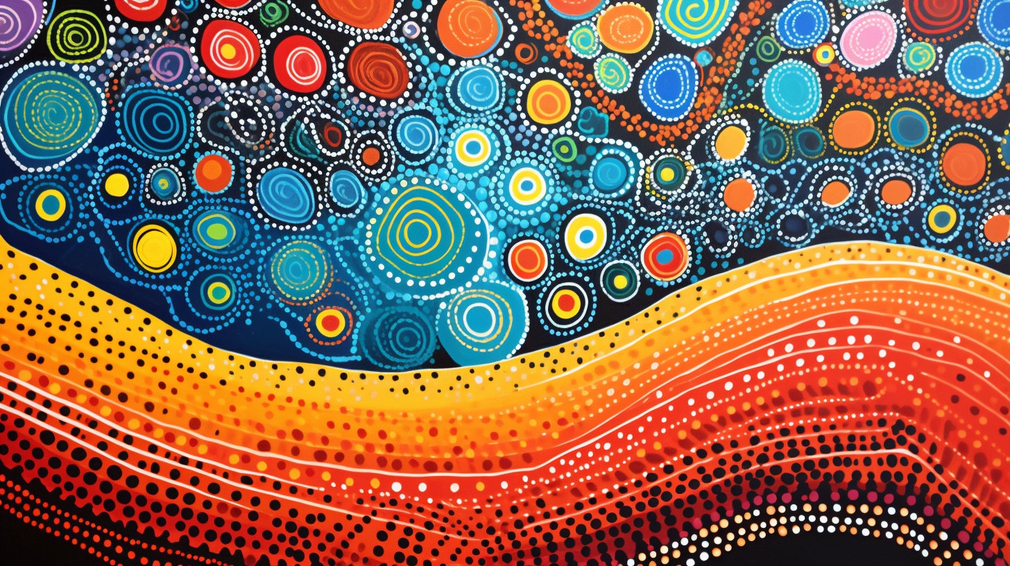 Aboriginal Wall Decor, Aboriginal Digital Art, Australian Aboriginal ...