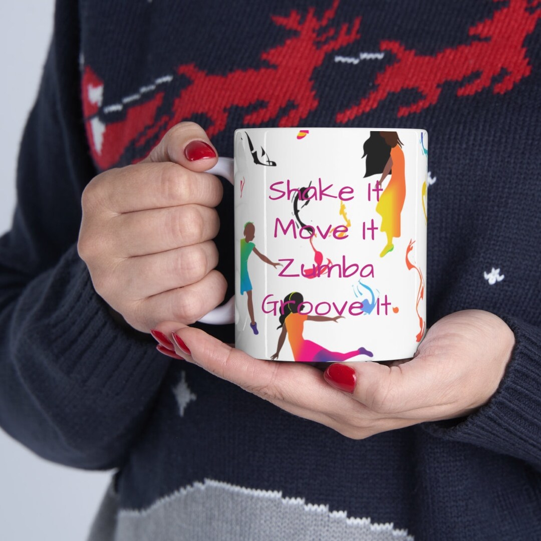 Zumba Coffee Mugs Express Your Passion for Dance 11oz Multi Color - Etsy